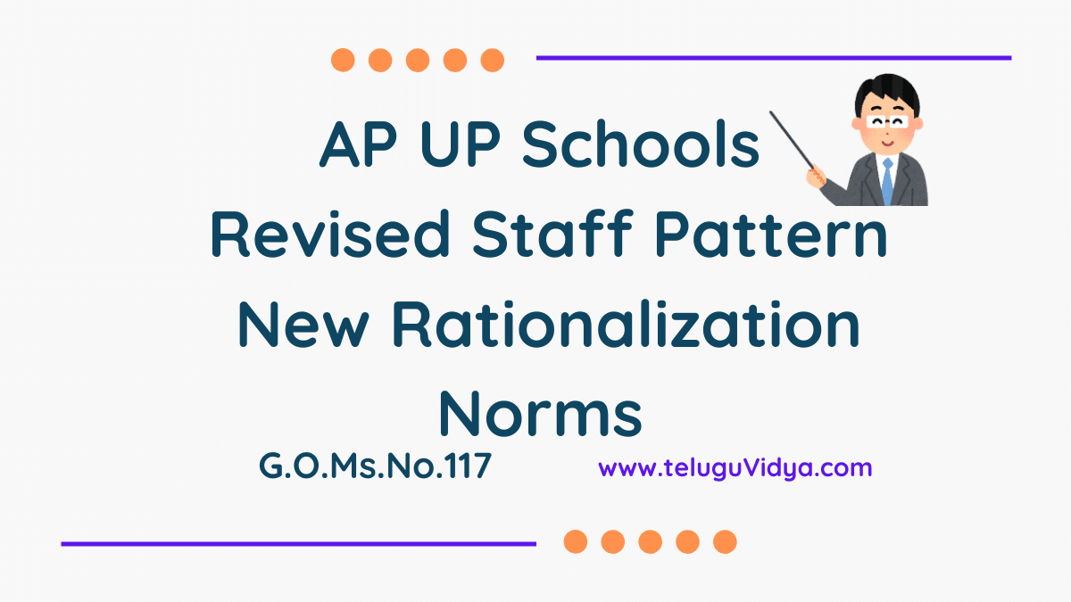 AP UP Schools Revised Staff Pattern 2025 – New Rationalization Norms as ...